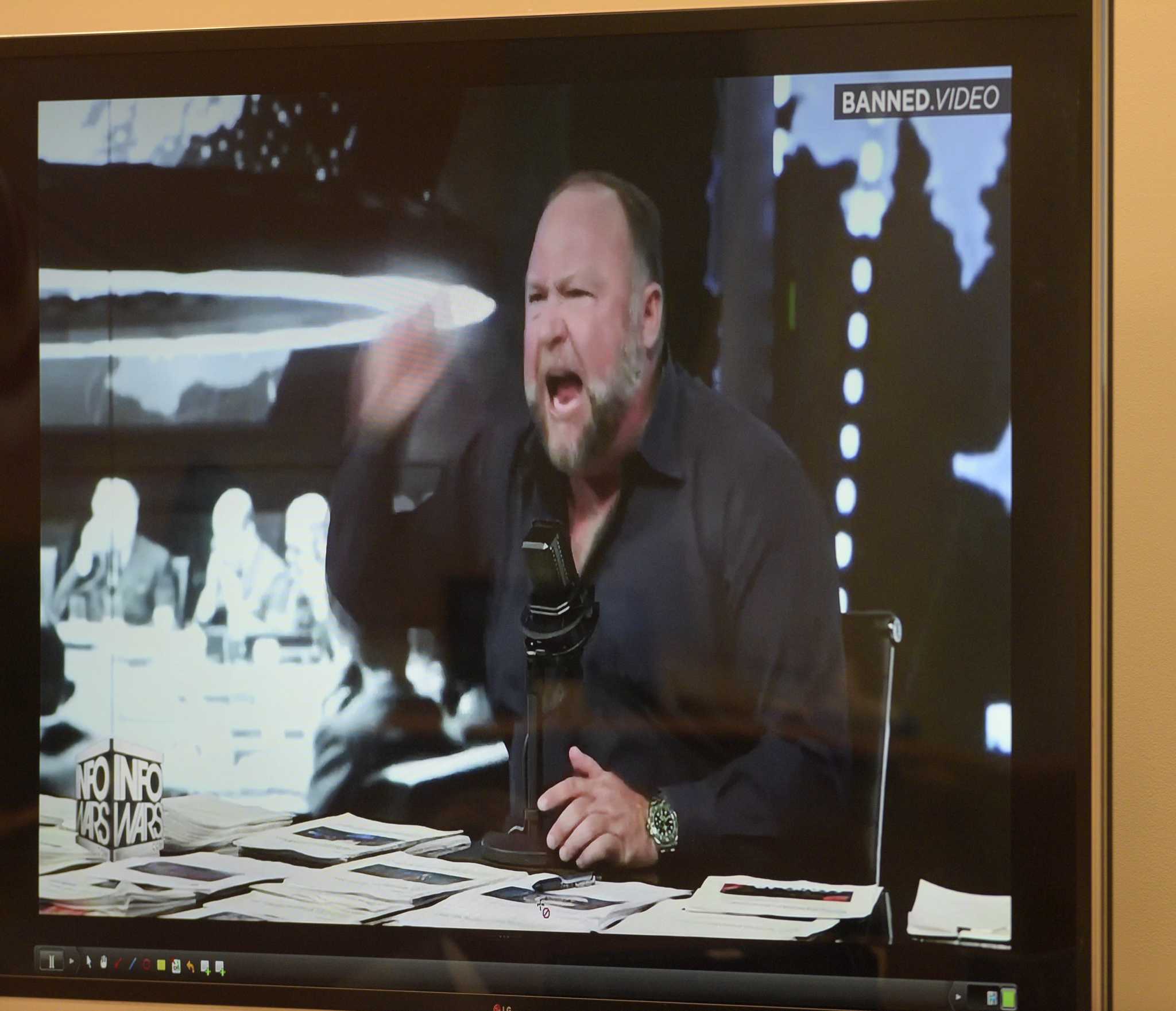Alex Jones 'boycotting' CT trial with Sandy Hook families