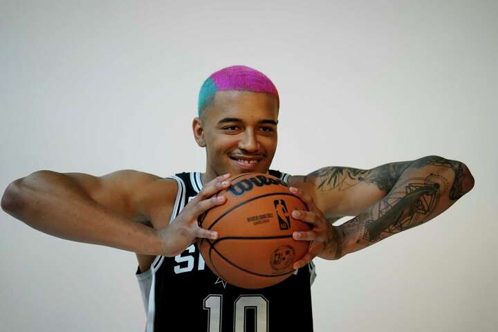 Jeremy Sochan's Top 10 Spurs hair colors that we loved