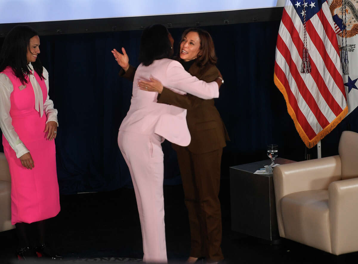 Vice President Harris visits CCSU, supports abortion rights