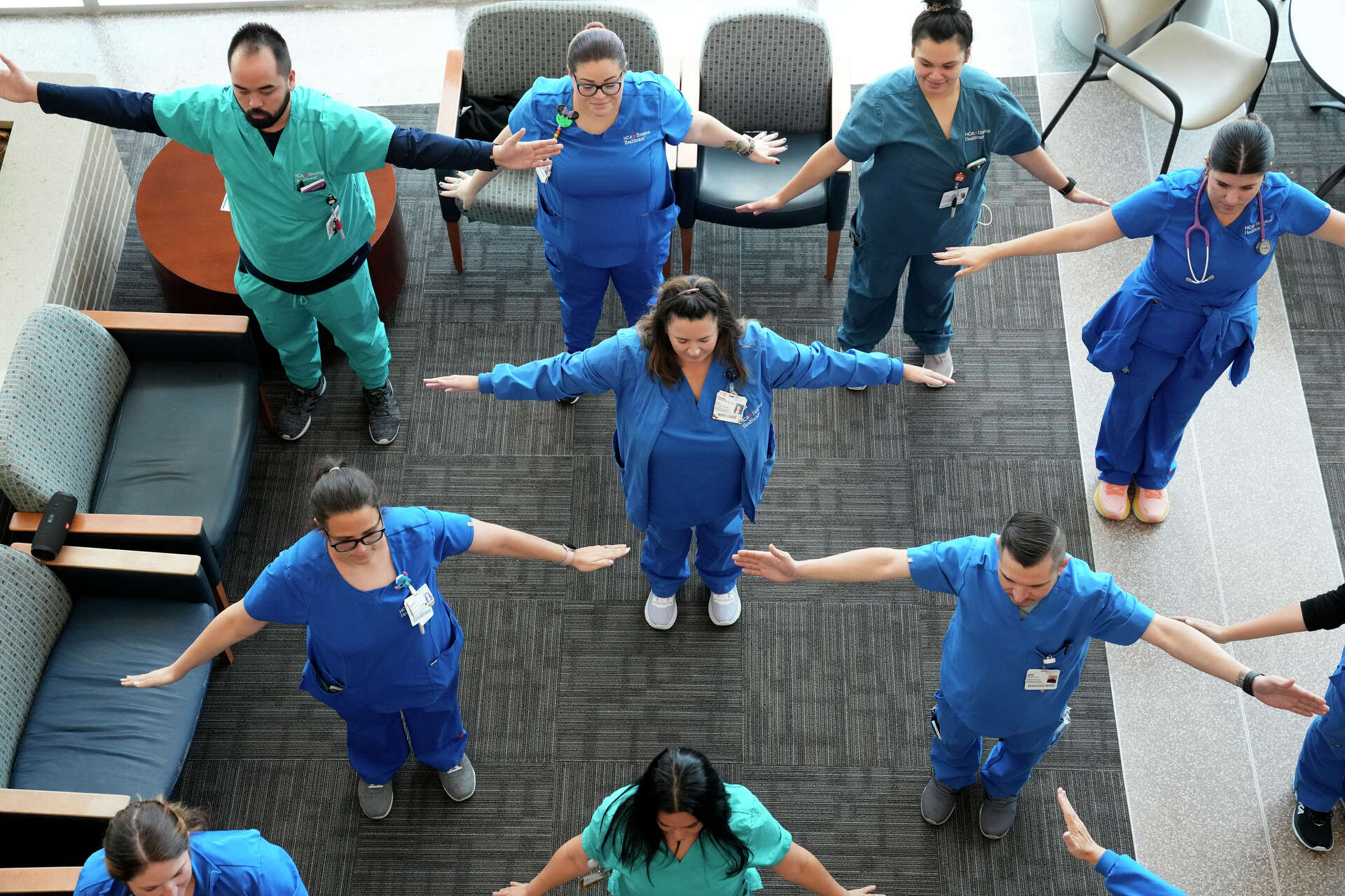 Zen lounges, yoga helping HCA Houston nurses relieve stress
