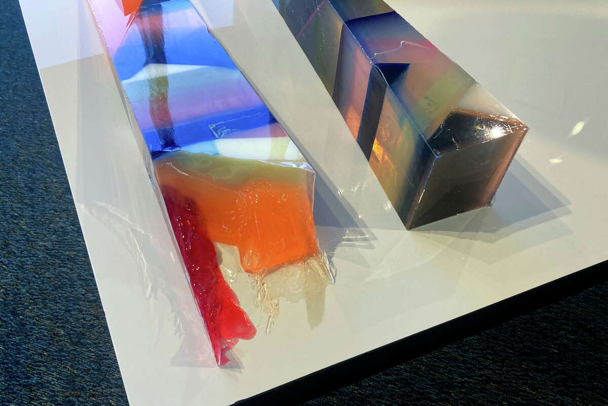 Using Albany Airport's natural light to enhance exhibit's art