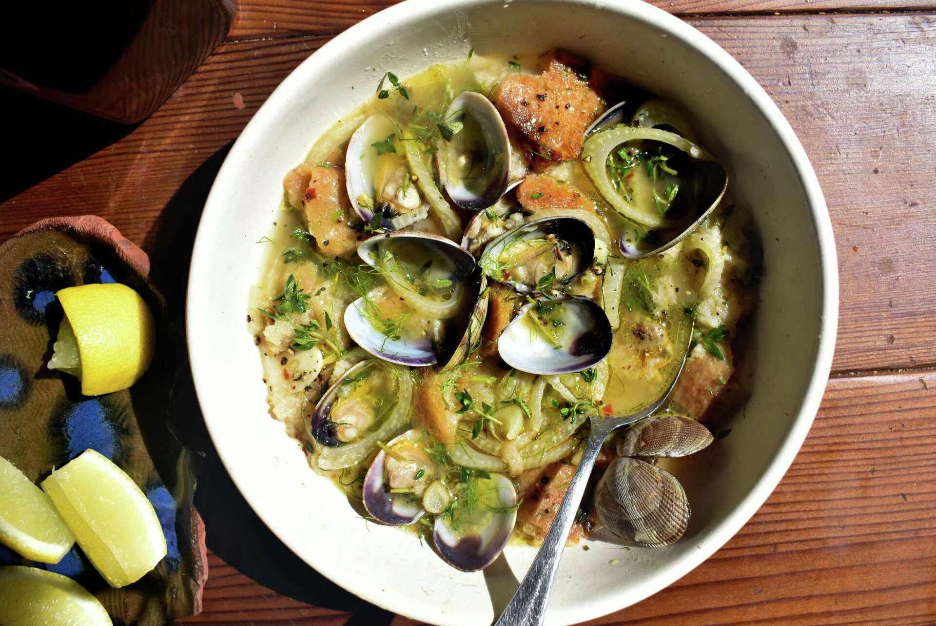 Clam chowder? For tourists. Clam soup? Forever