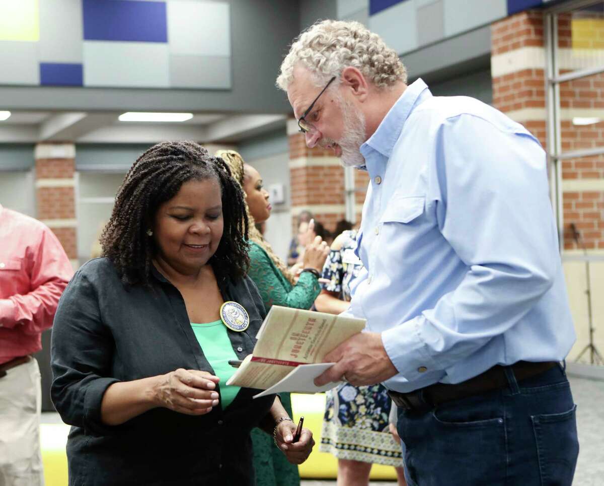Pulitzer-winner Annette Gordon-Reed returns to Conroe for campus dedication