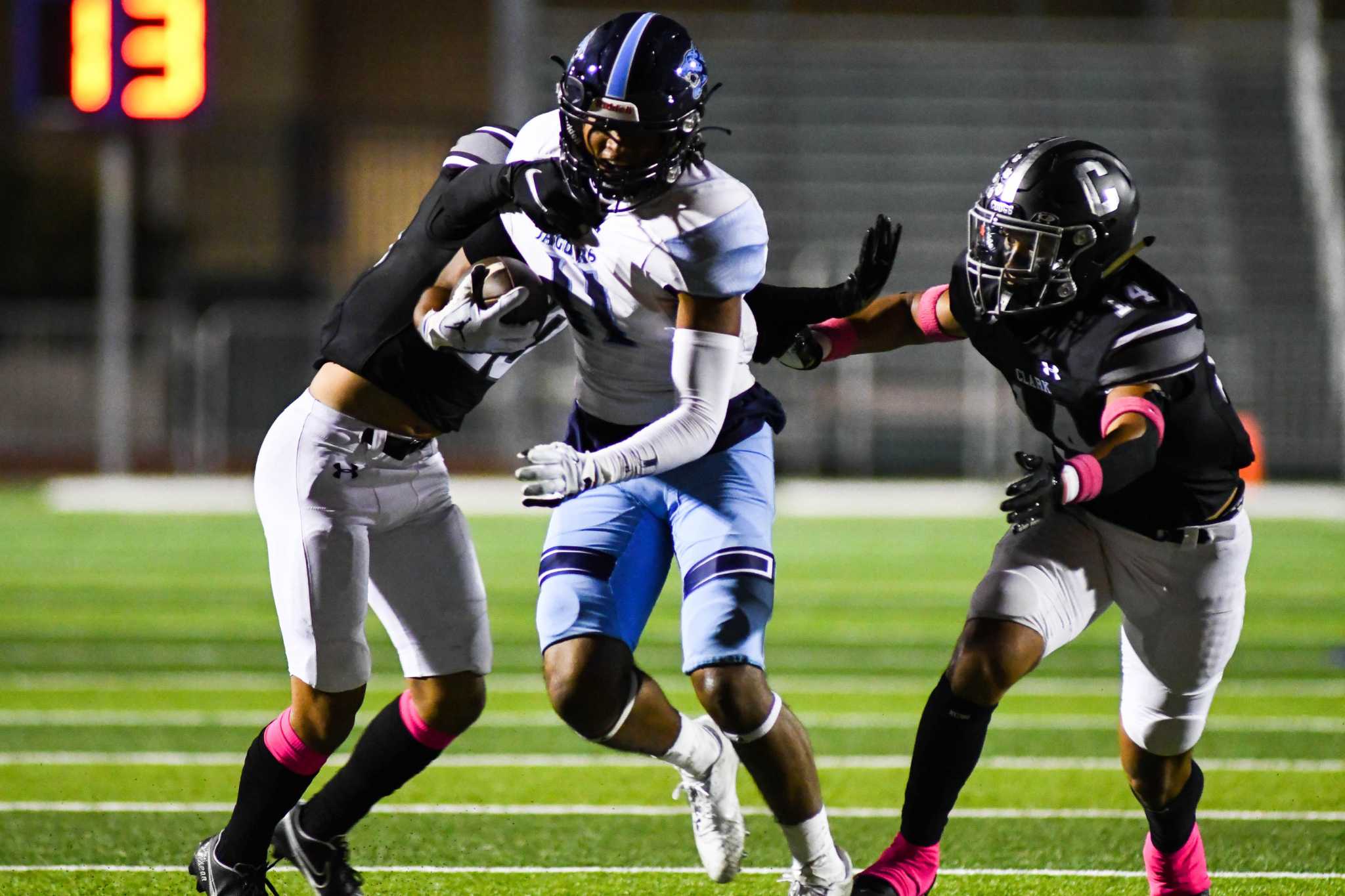 High school football: Johnson 31, Clark 28