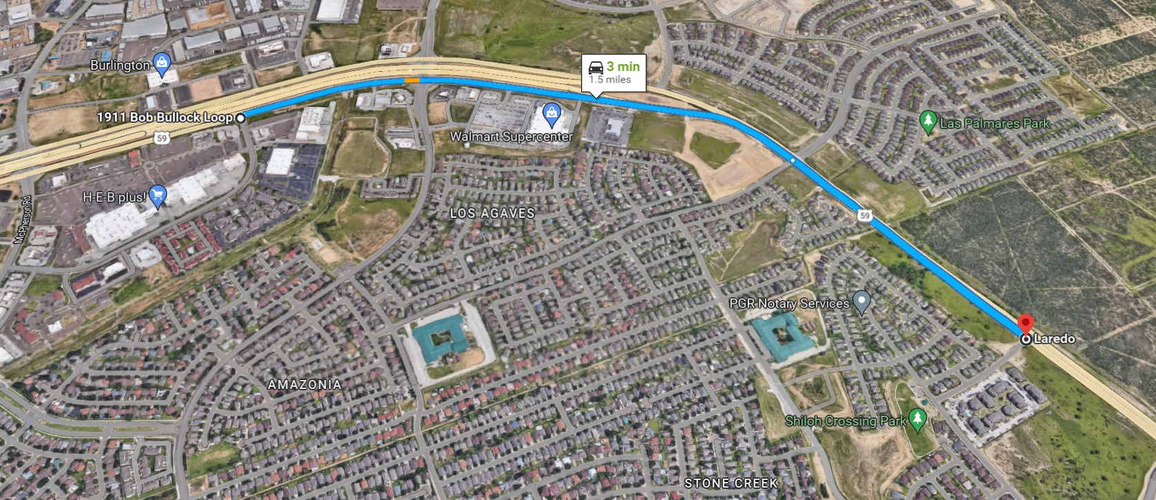 Laredo's Loop 20 from Monarch to Eskimo will see reduced speed limit