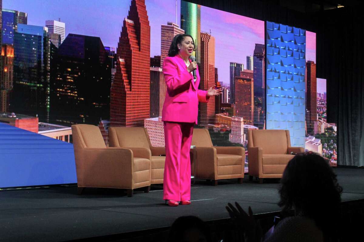 Some 2,000 business and political leaders gathered for the Houston ...