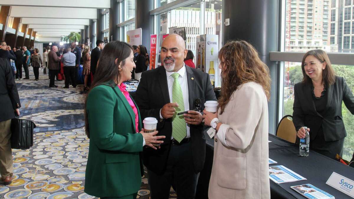 Some 2,000 business and political leaders gathered for the Houston ...