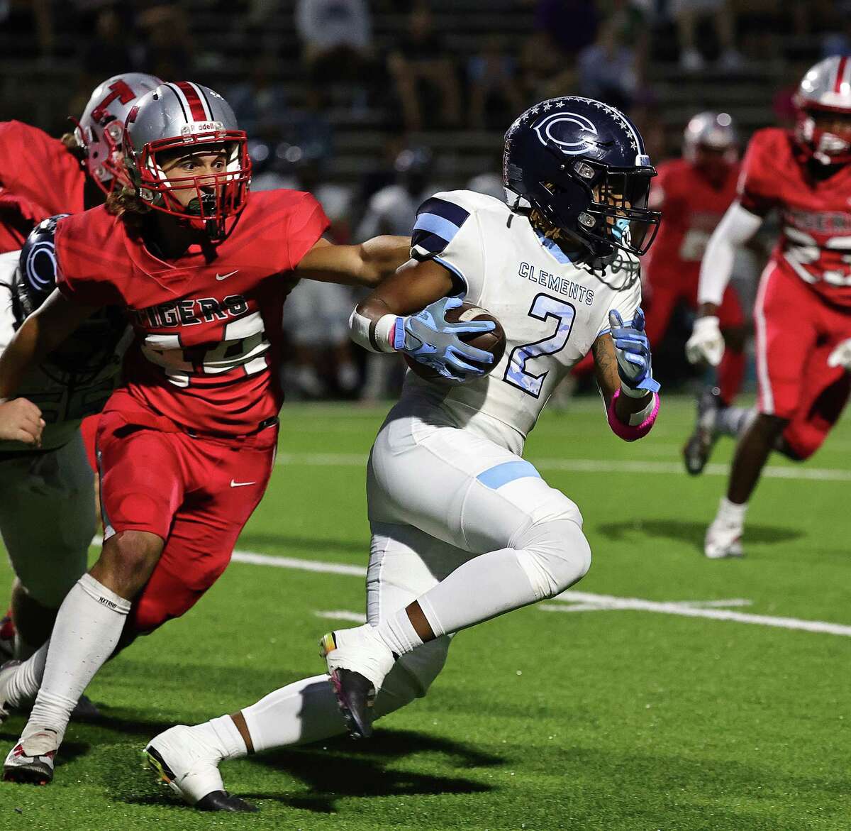 Fort Bend Clements Rangers rally past FB Travis Tigers
