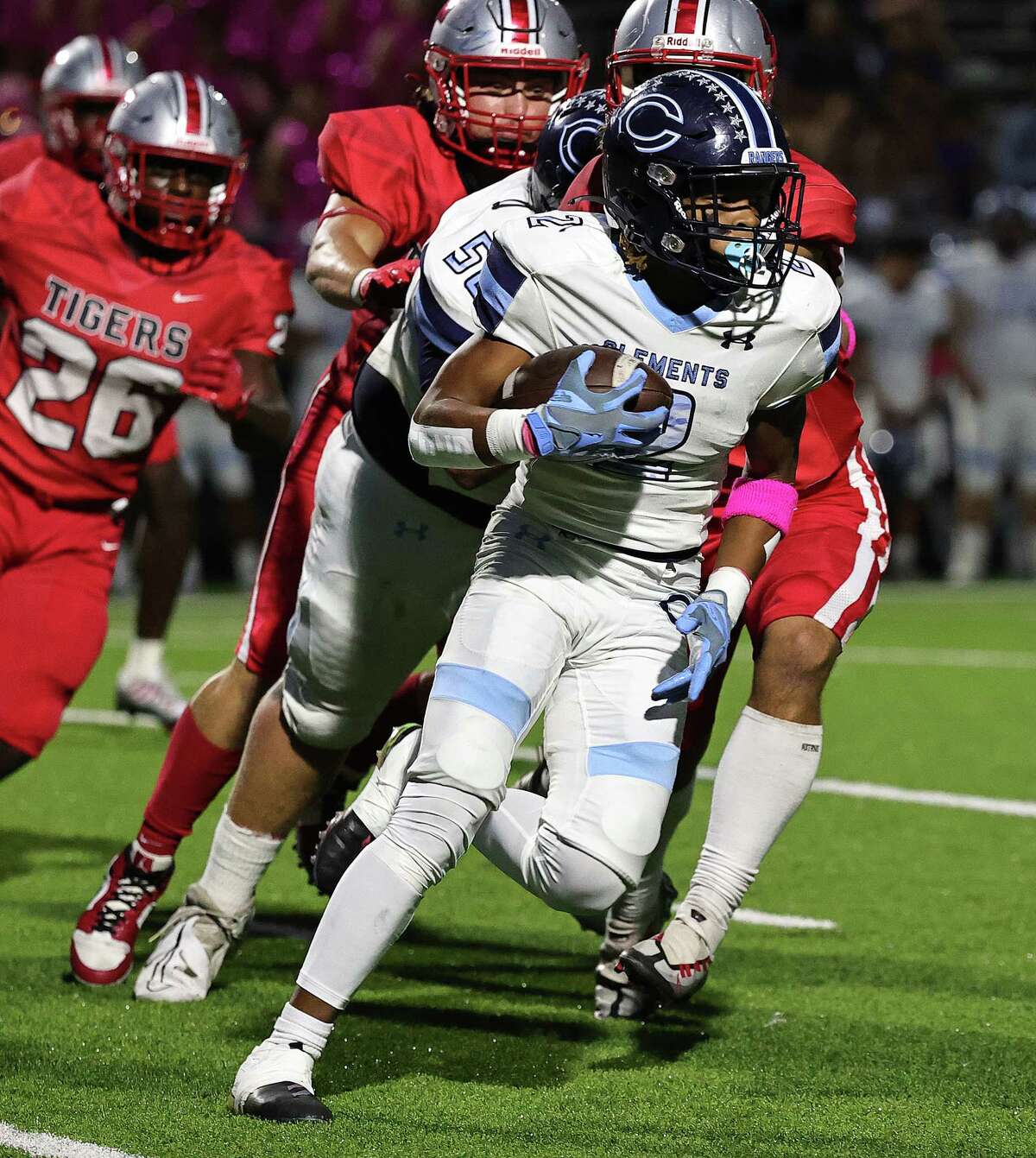 Fort Bend Clements Rangers rally past FB Travis Tigers