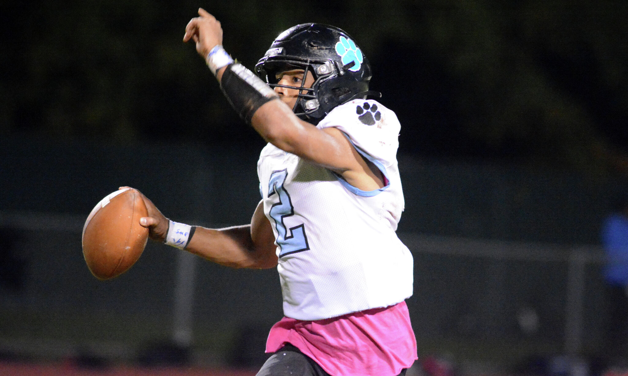 SMSA North Branford CIAC high school football game.