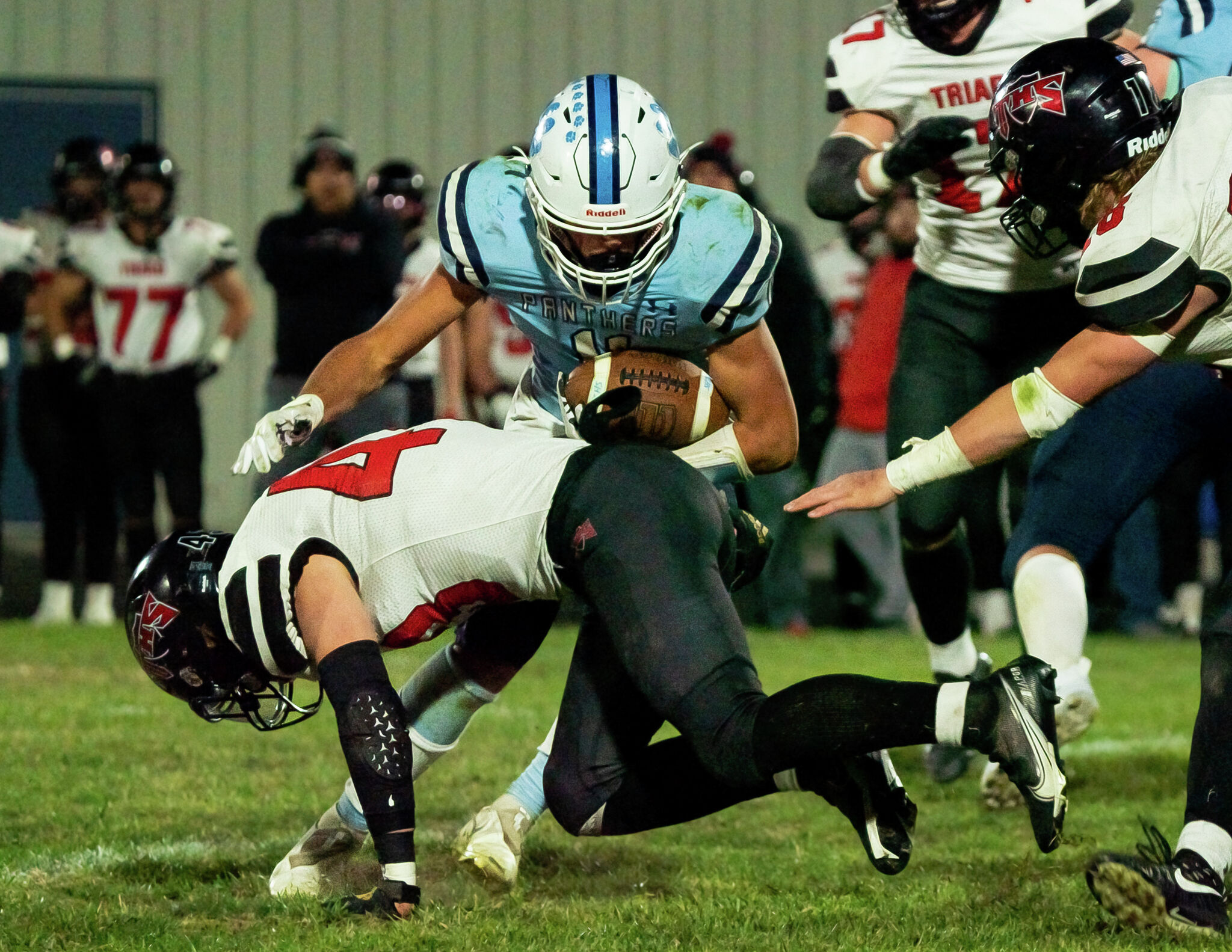 FRIDAY FOOTBALL: Routt upsets No. 9 Tigers; Jersey tops Eagles