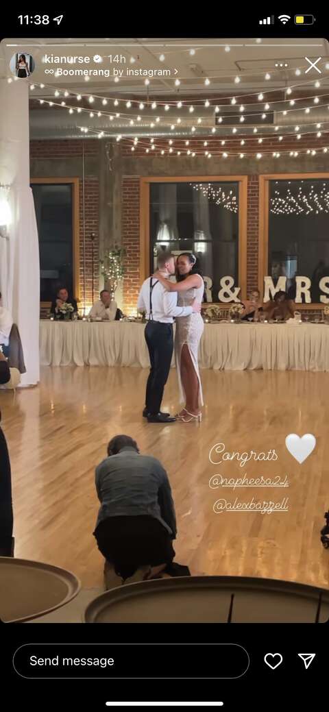 UConn women's basketball's Napheesa Collier marries Alex Bazzell