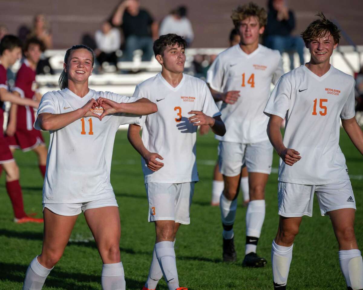 Bethlehem soccer star Claire Hutton seeks growth as a player competing ...