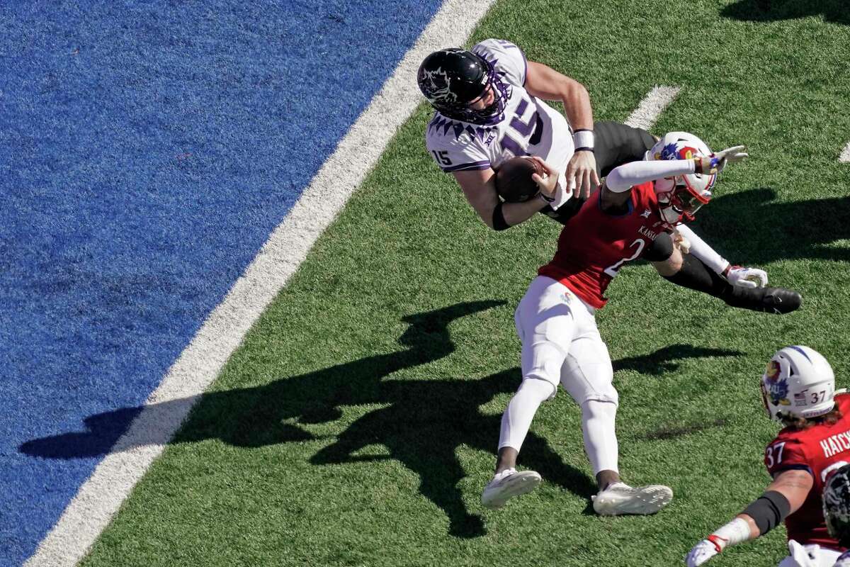No. 17 TCU gets past Kansas to remain undefeated