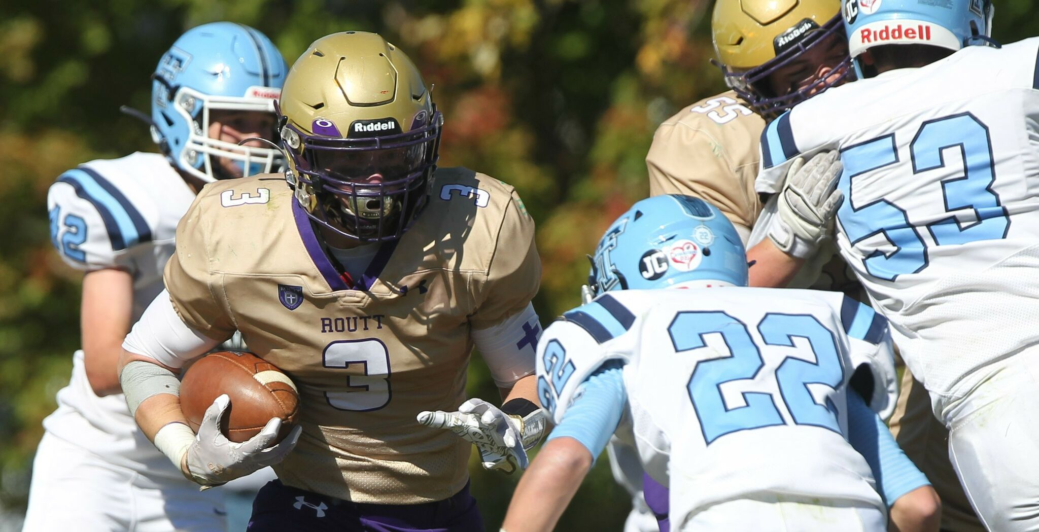 Routt football team hammers Triopia for all-important 5th win