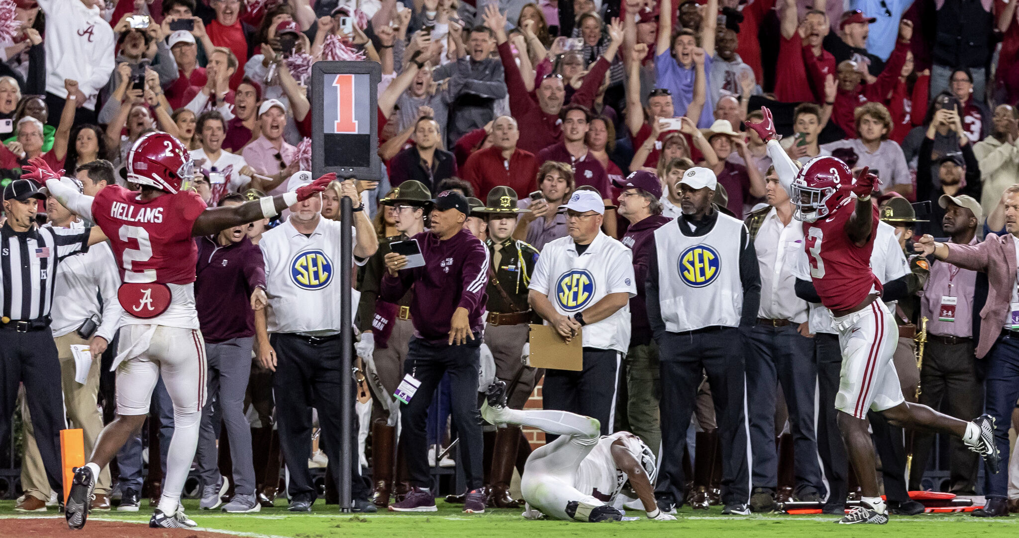 Texas A&M Aggies come up short against Alabama Crimson Tide
