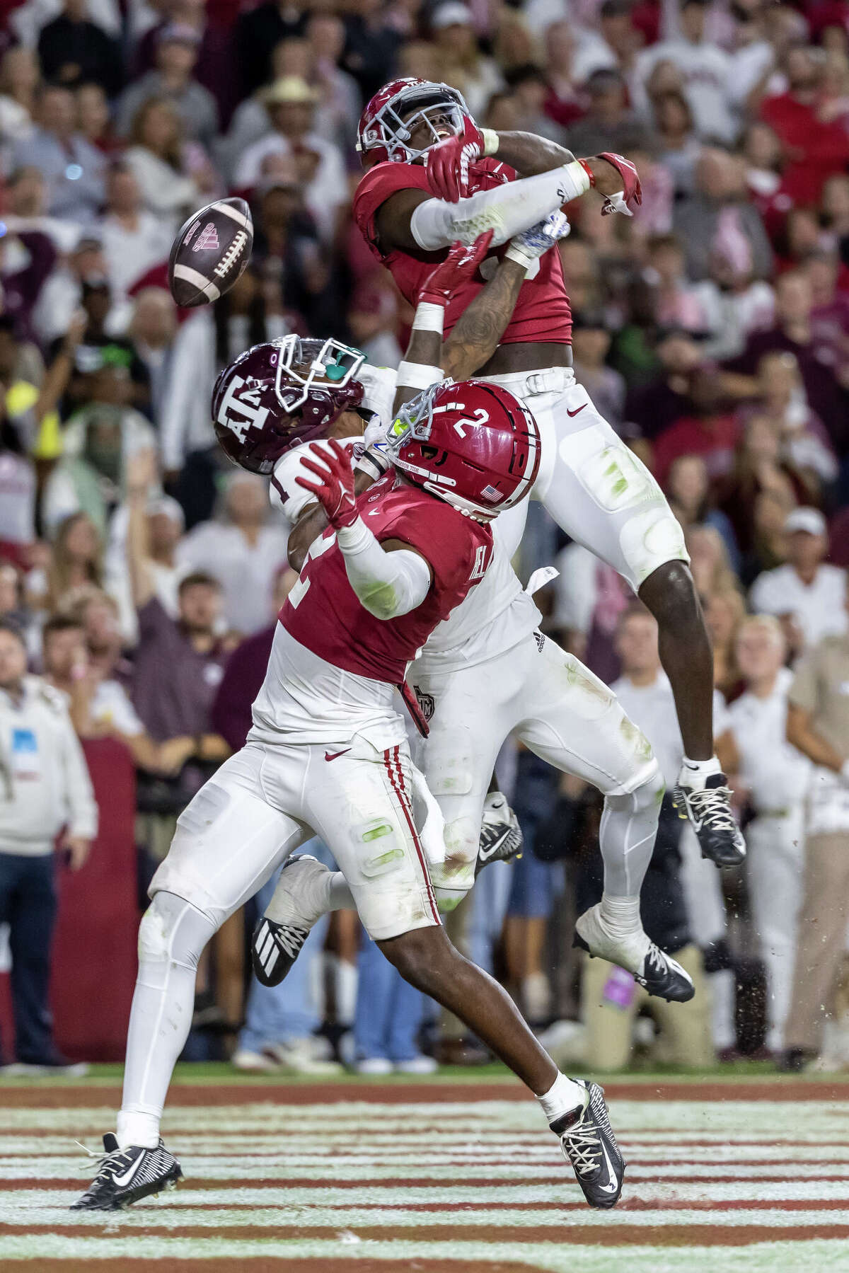 Texas A&M Aggies come up short against Alabama Crimson Tide