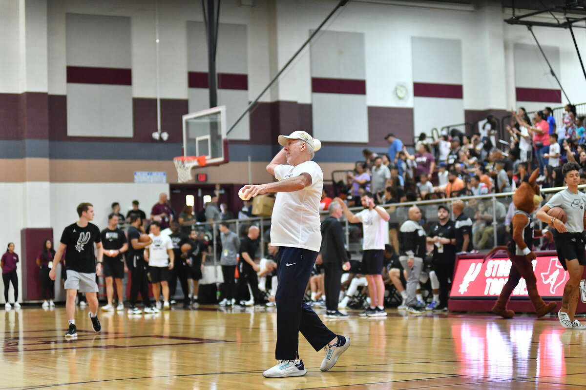 San Antonio Spurs give Uvalde a 'day to remember' with open practice at UHS