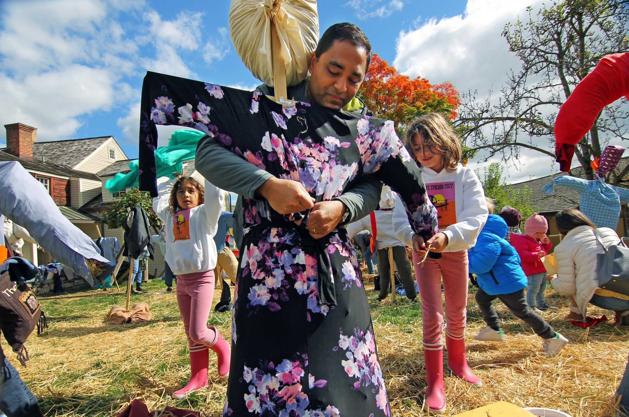 In Photos: Greenwich Historical Society’s annual Fall Scarecrow Festival