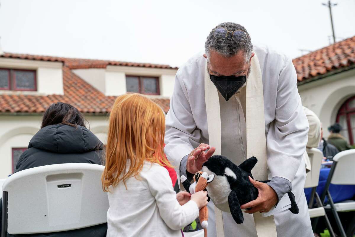 Owners bring their beloved pets for a blessing at S.F. church: ‘I hope ...