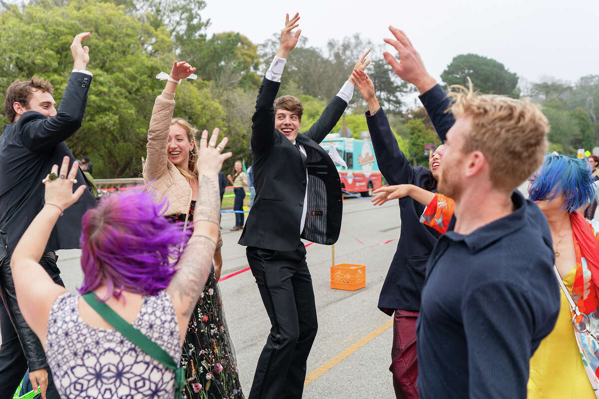 San Francisco residents host adult prom on car-free stretch of JFK Drive