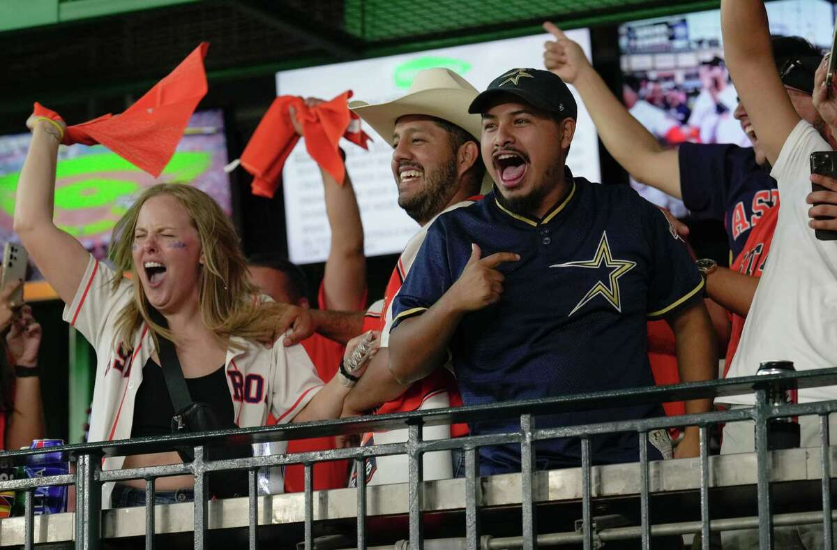Astros fans don't let work stop them from attending ALDS game