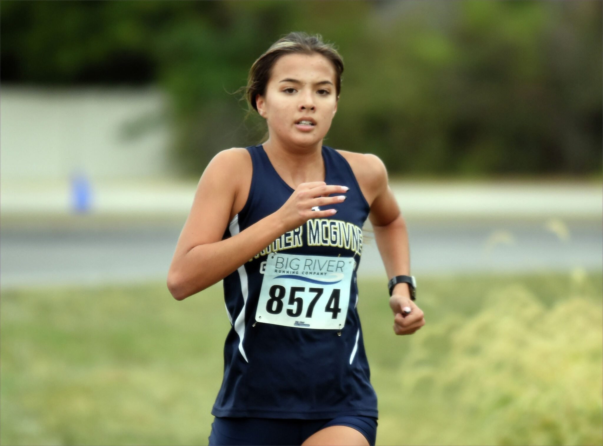 Hatley ‘just races’ her way to program’s first All-State honor