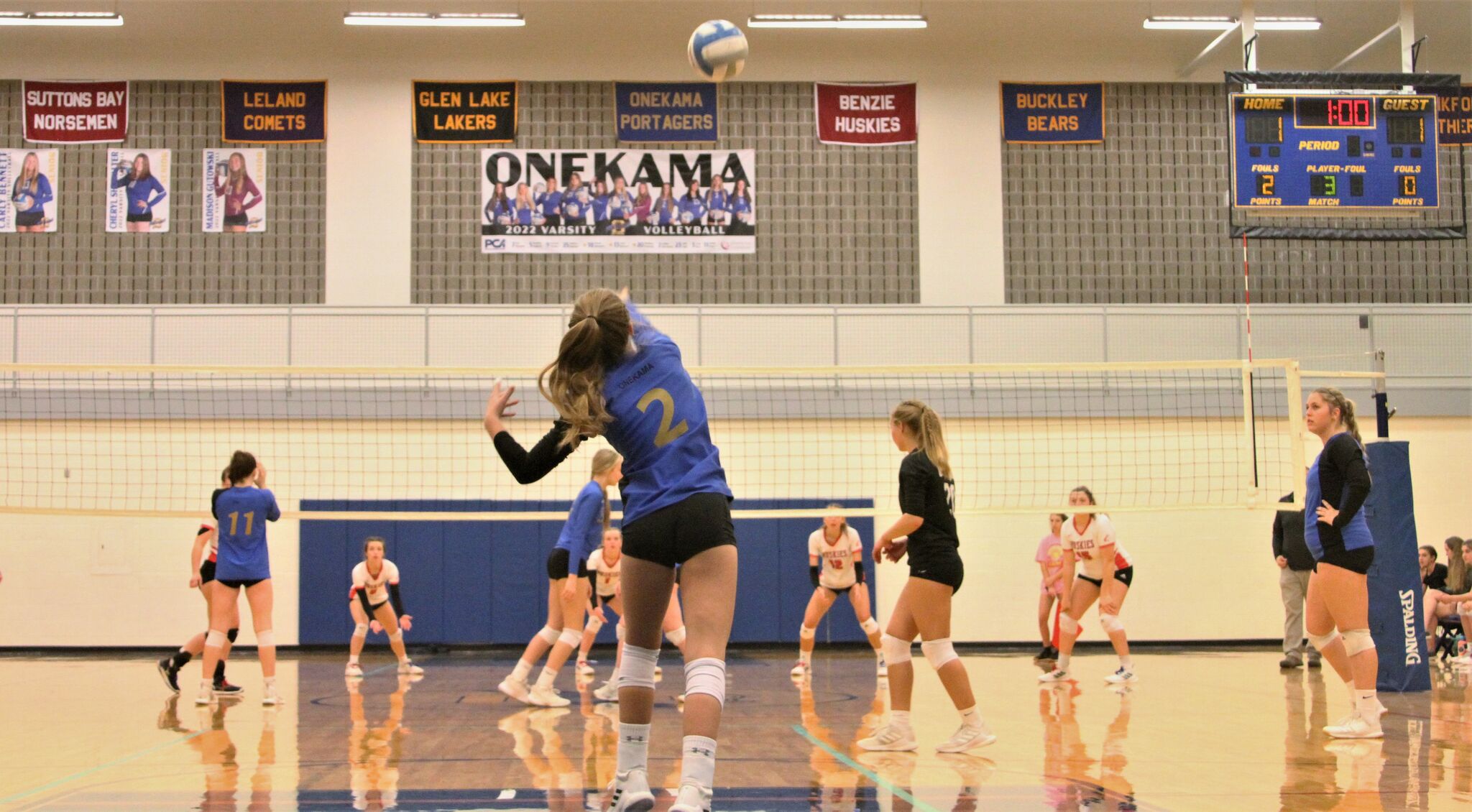 PHOTOS: Onekama volleyball outlasted by Benzie Central