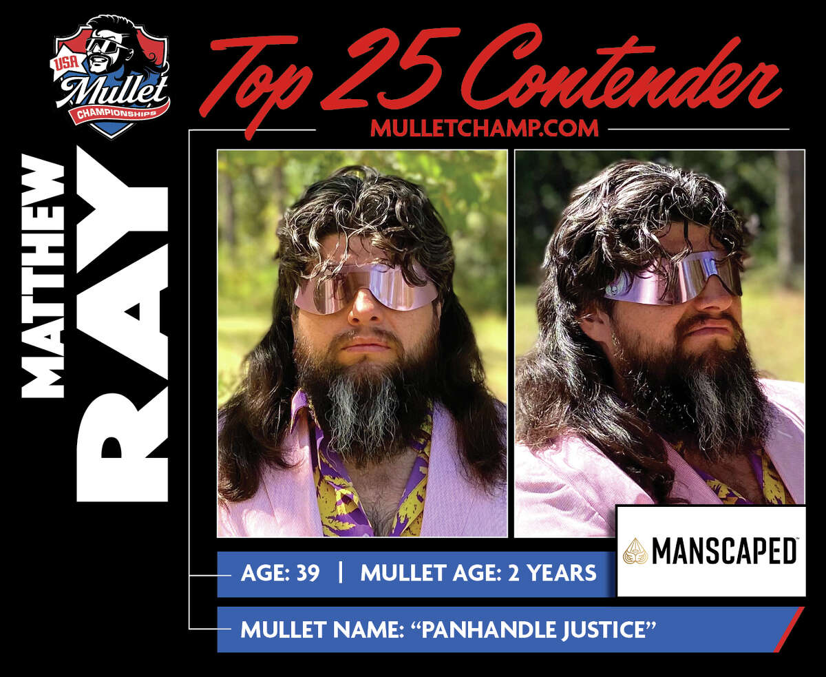 Stillwater's Scott Salvadore aims to obtain national mullet glory