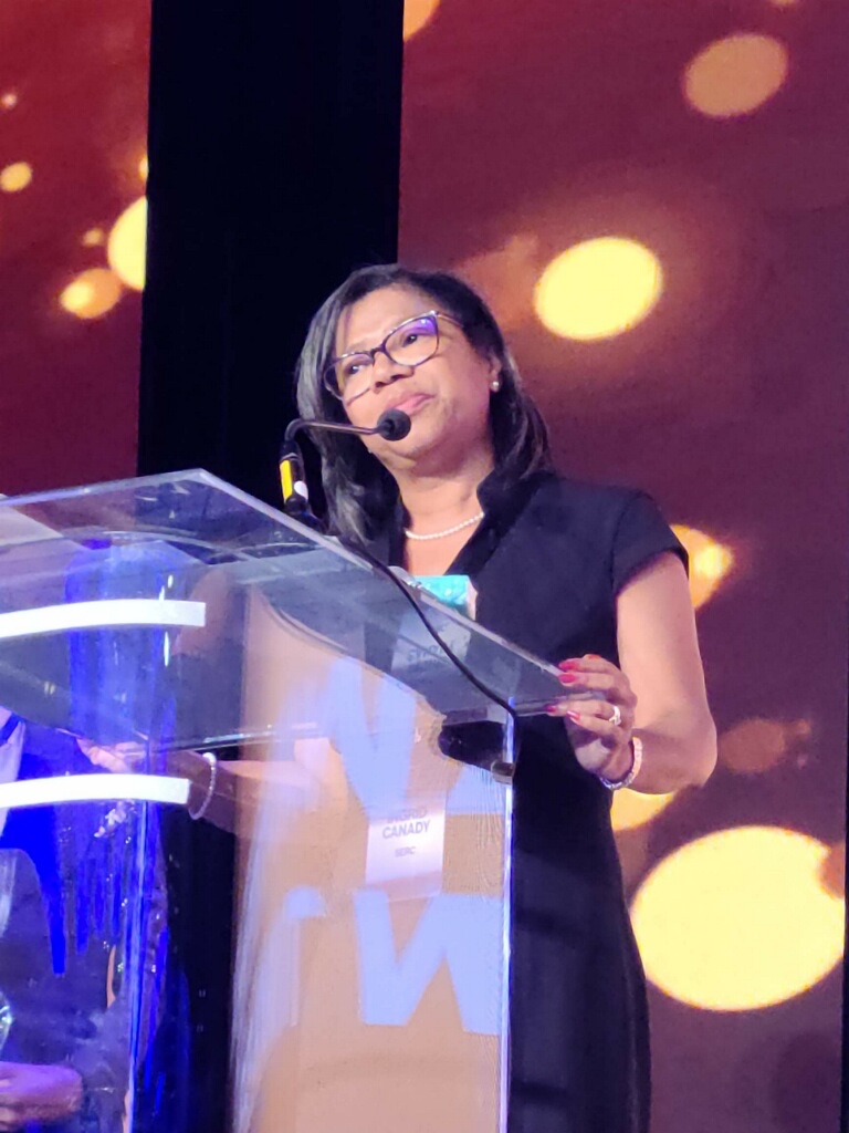 Torrington's Ingrid Canady receives achievement award