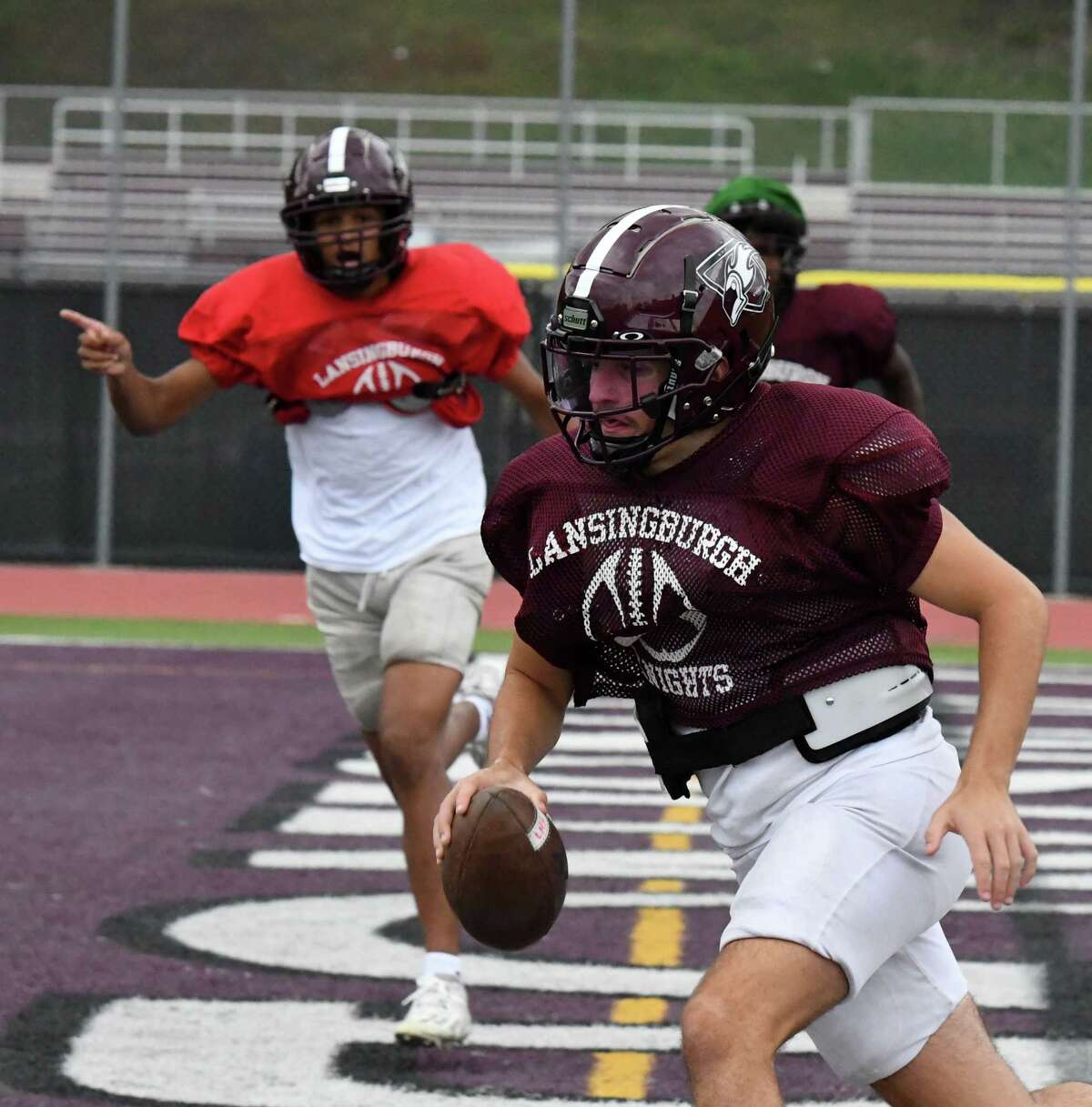 Lansingburgh football's playoff push features a lot of Hardt