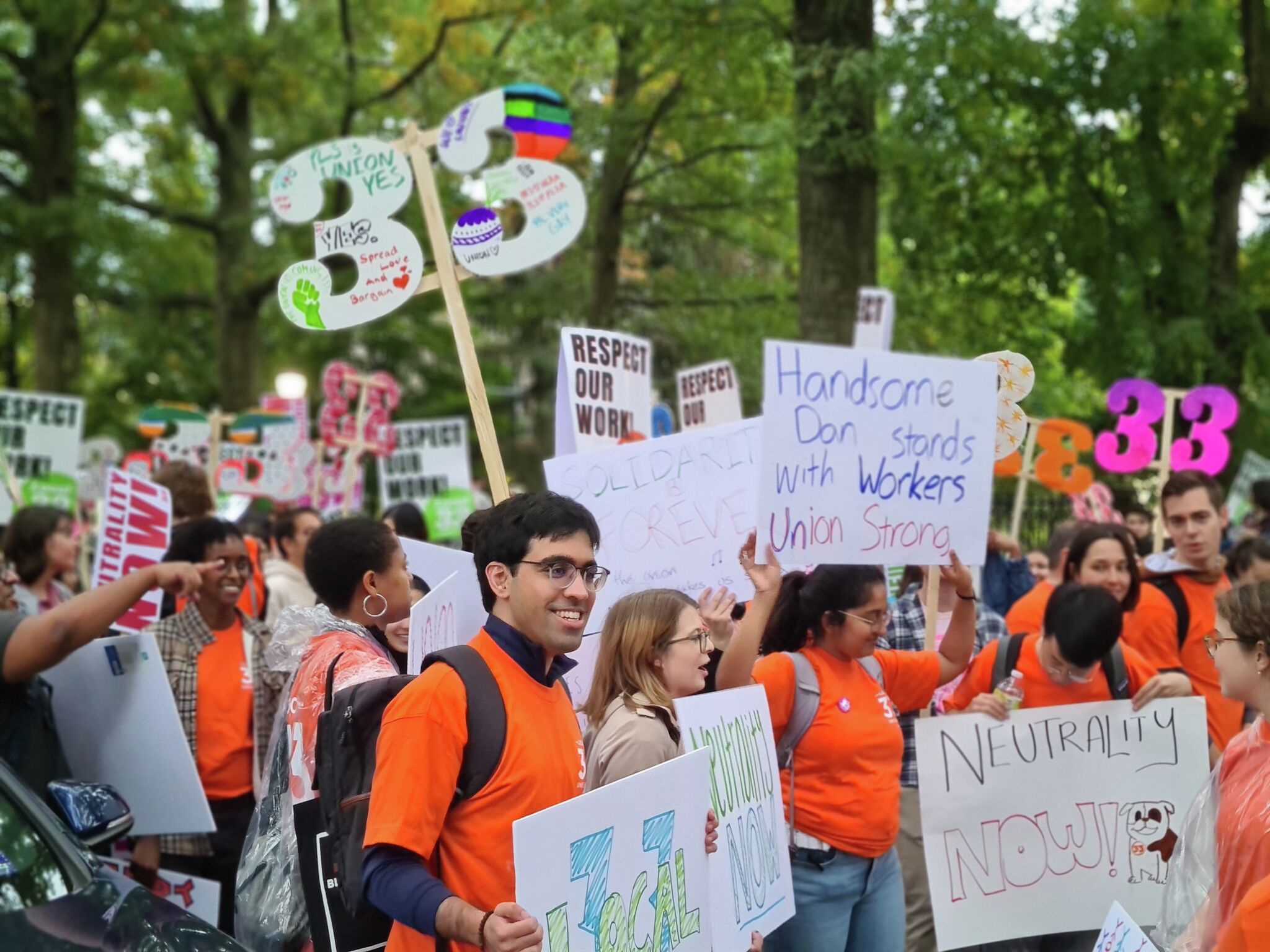 Yale grad workers demand 'neutrality' during unionization process