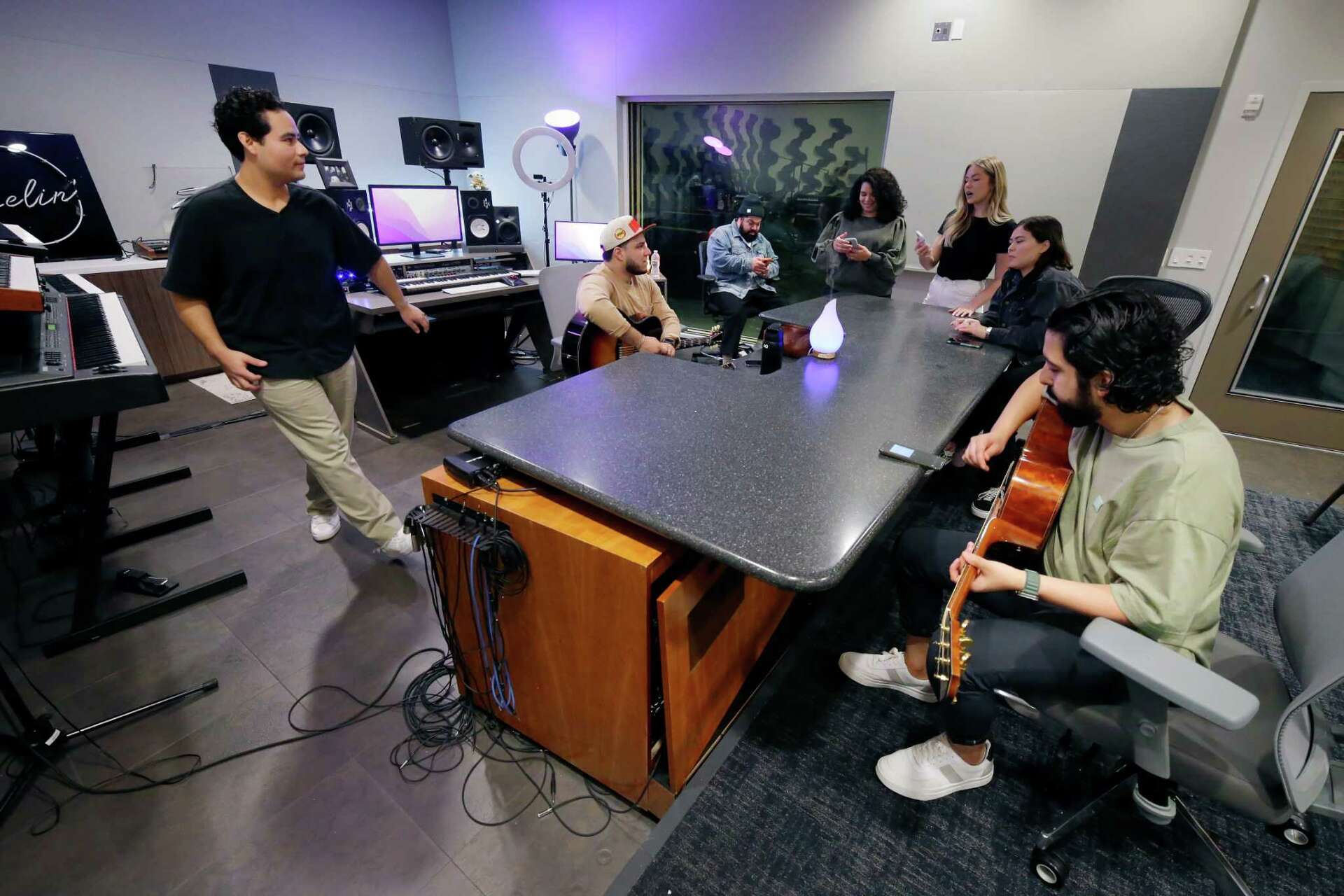 The band at one of the nation's largest churches, Houston's Lakewood ...