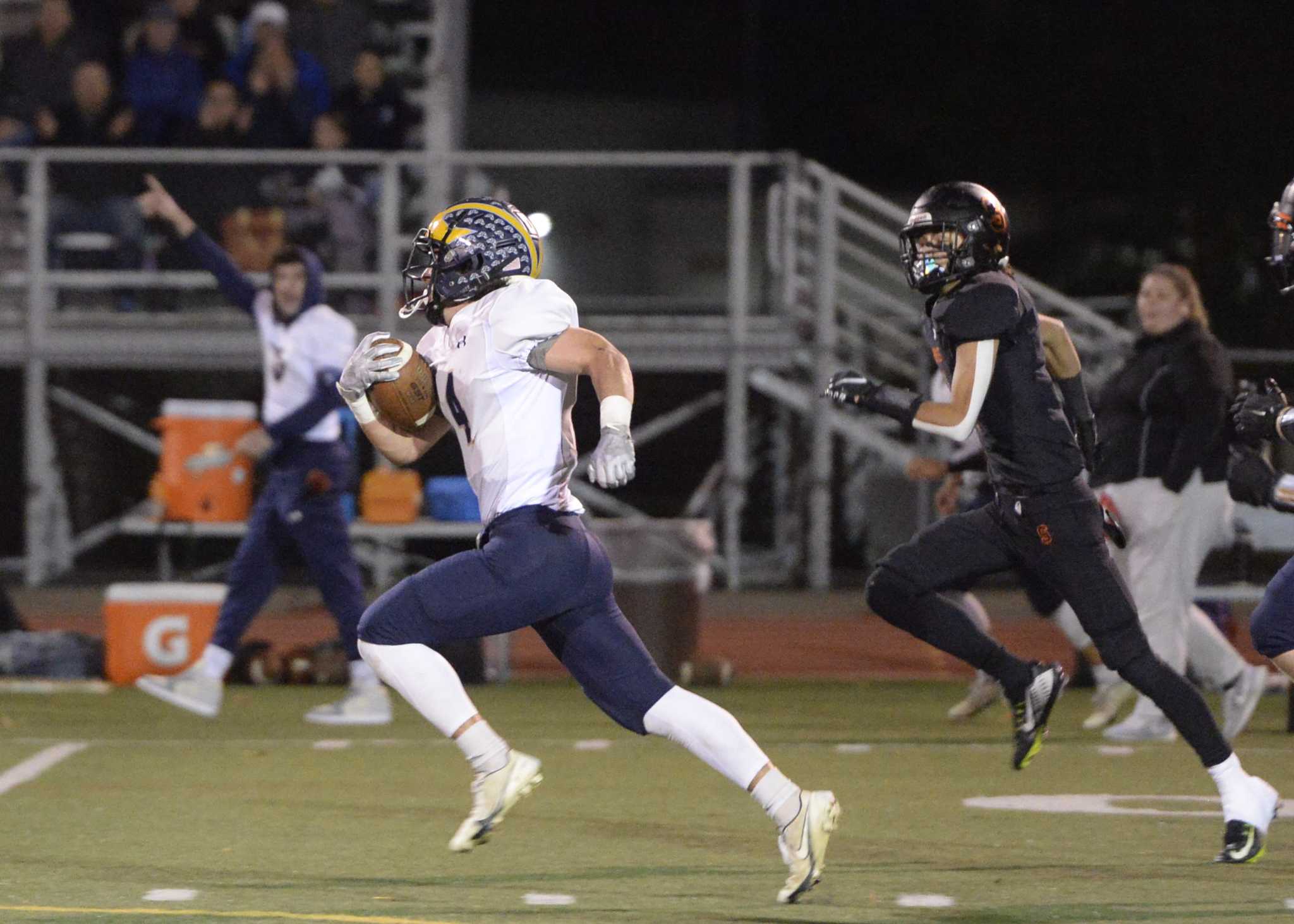 A night to remember for the Warrensburg/Lake George football team