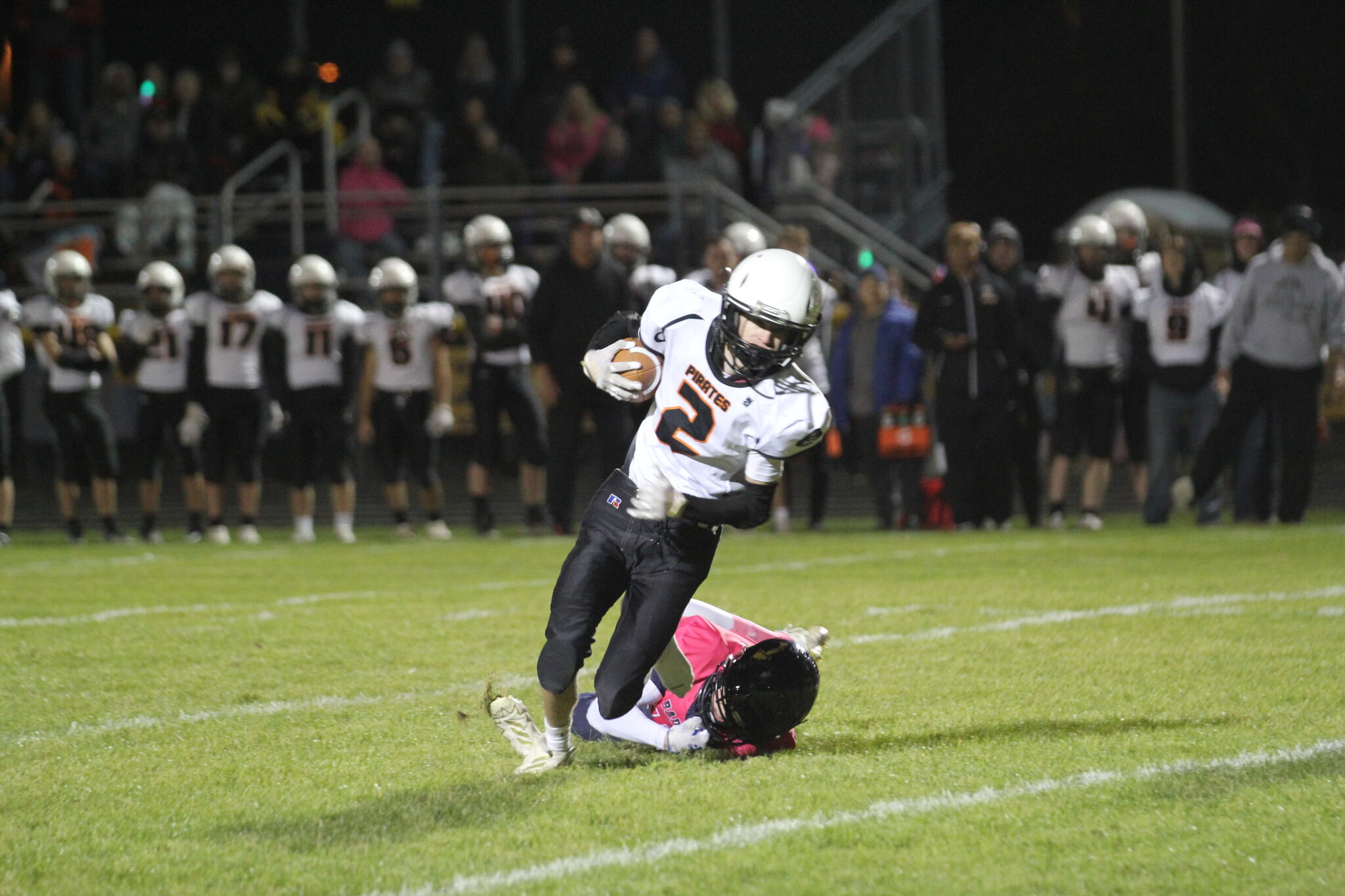 Harbor Beach football open playoffs at Michigan Lutheran Seminary