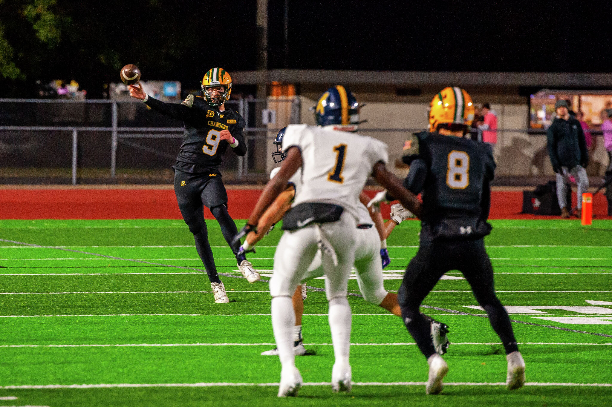 All-Area Football Second Team and honorable mention