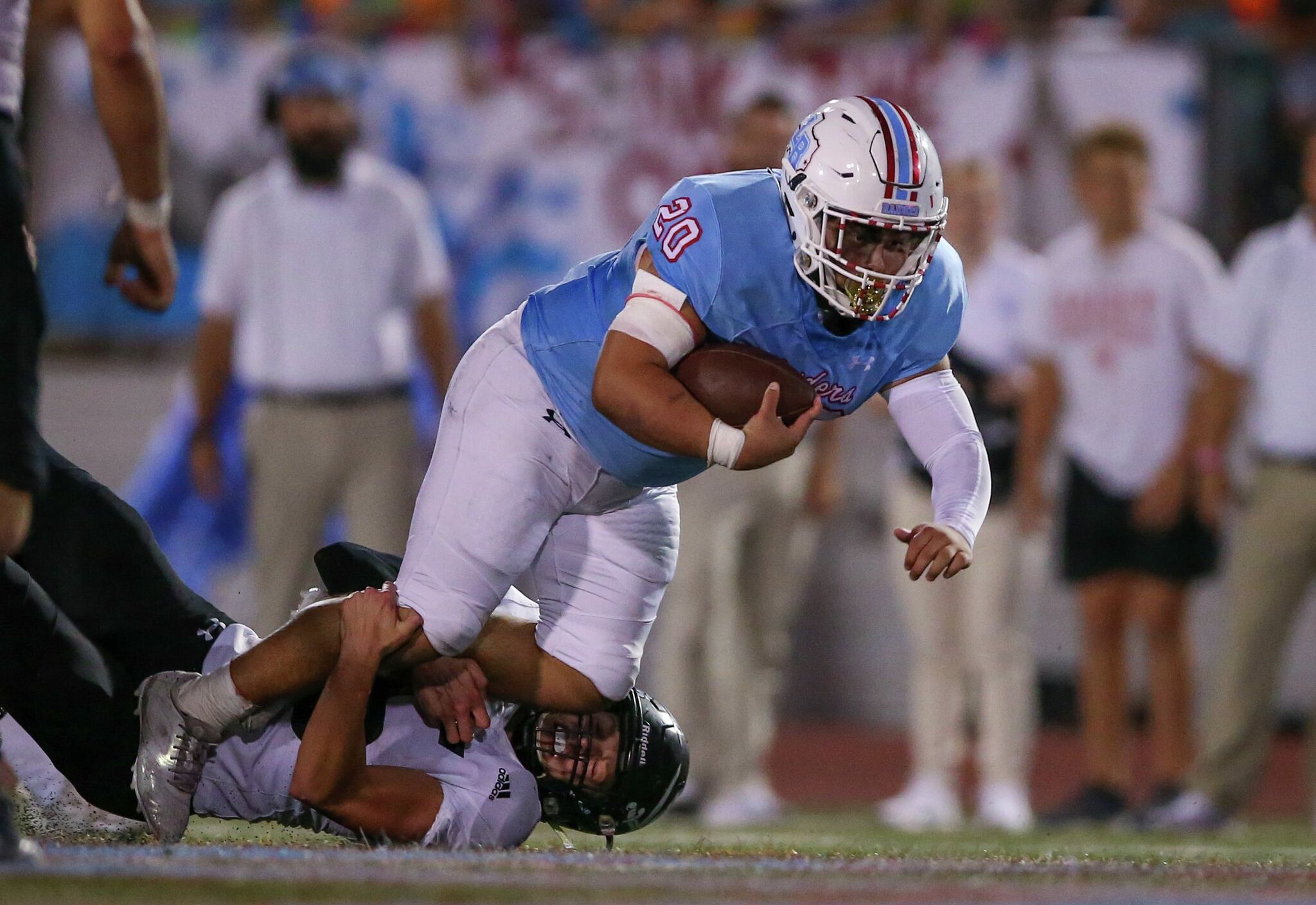 Lumberton blows out LC-M Bears, secures a share of district title