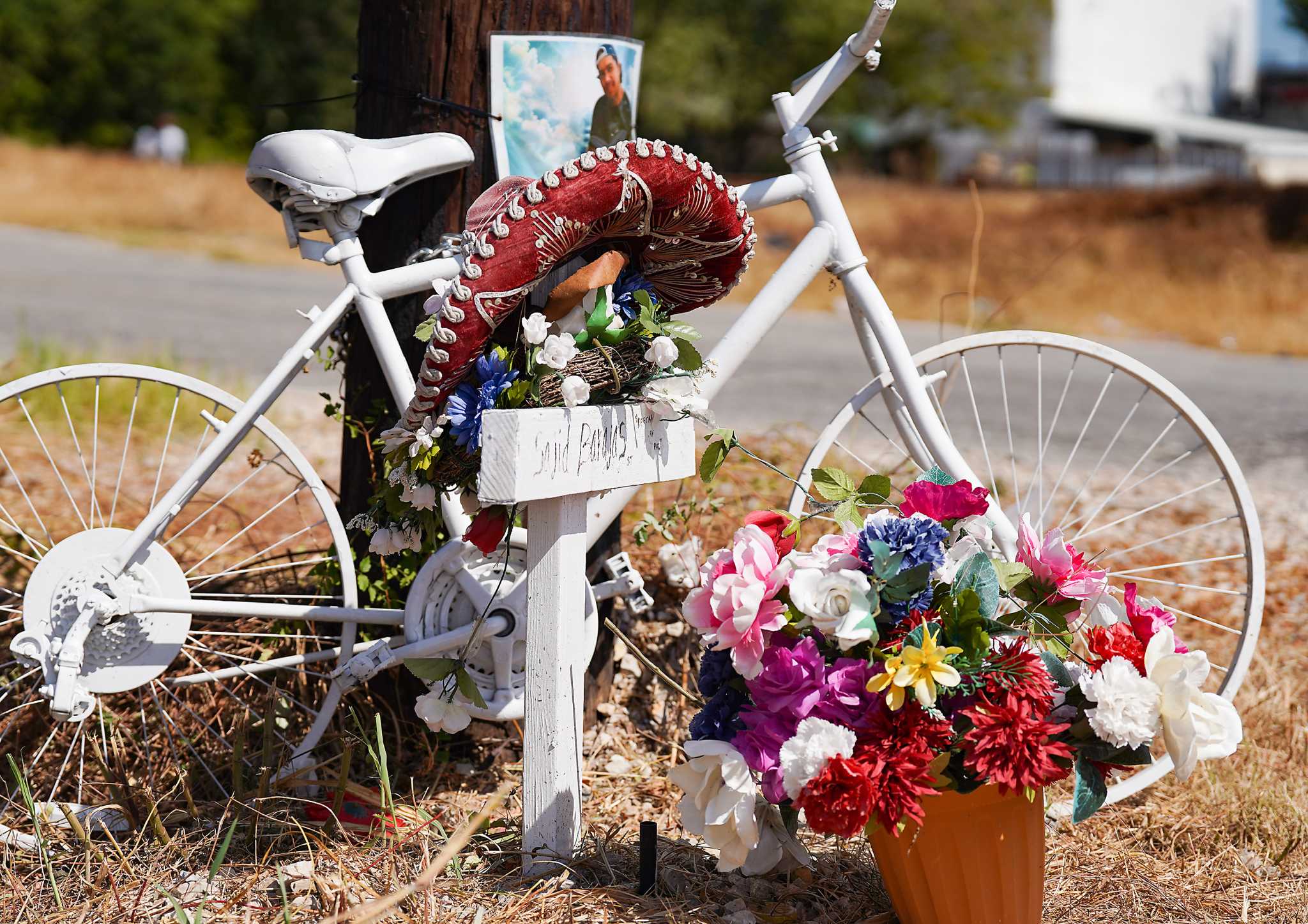 The history behind Houston's ghost bikes and what they represent
