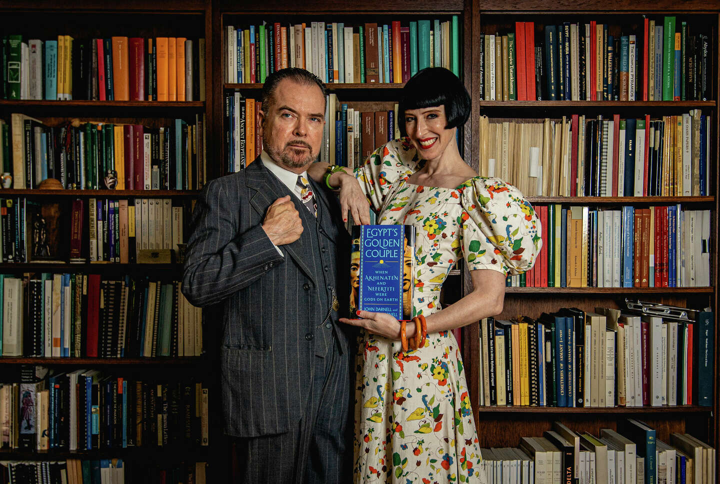 CT’s ‘vintage Egyptologists’ explore ancient world in 1920s garb