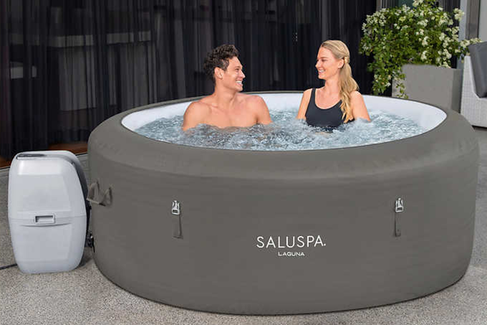 Costco Is Selling This Inflatable Hot Tub For 500 Costco Is Selling This Inflatable Hot Tub For 500