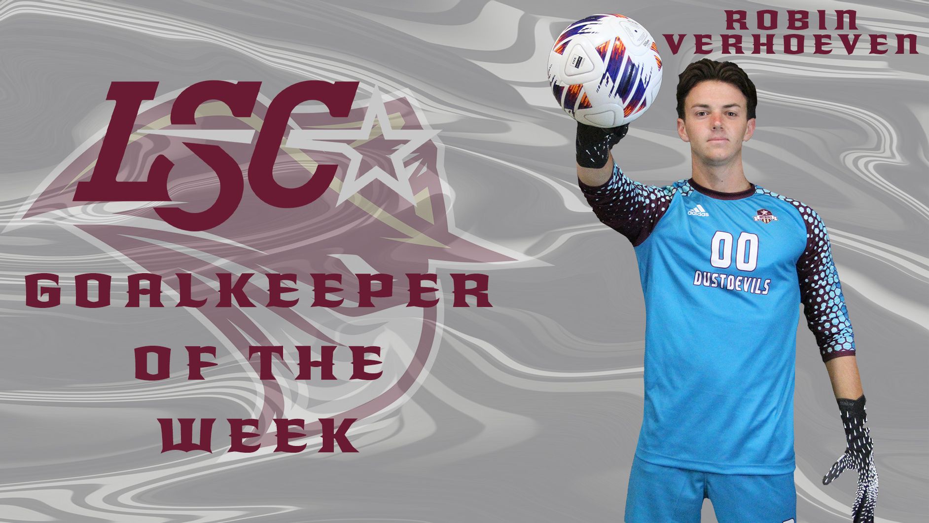 Robin Verhoeven wins LSC goalkeeper of the week