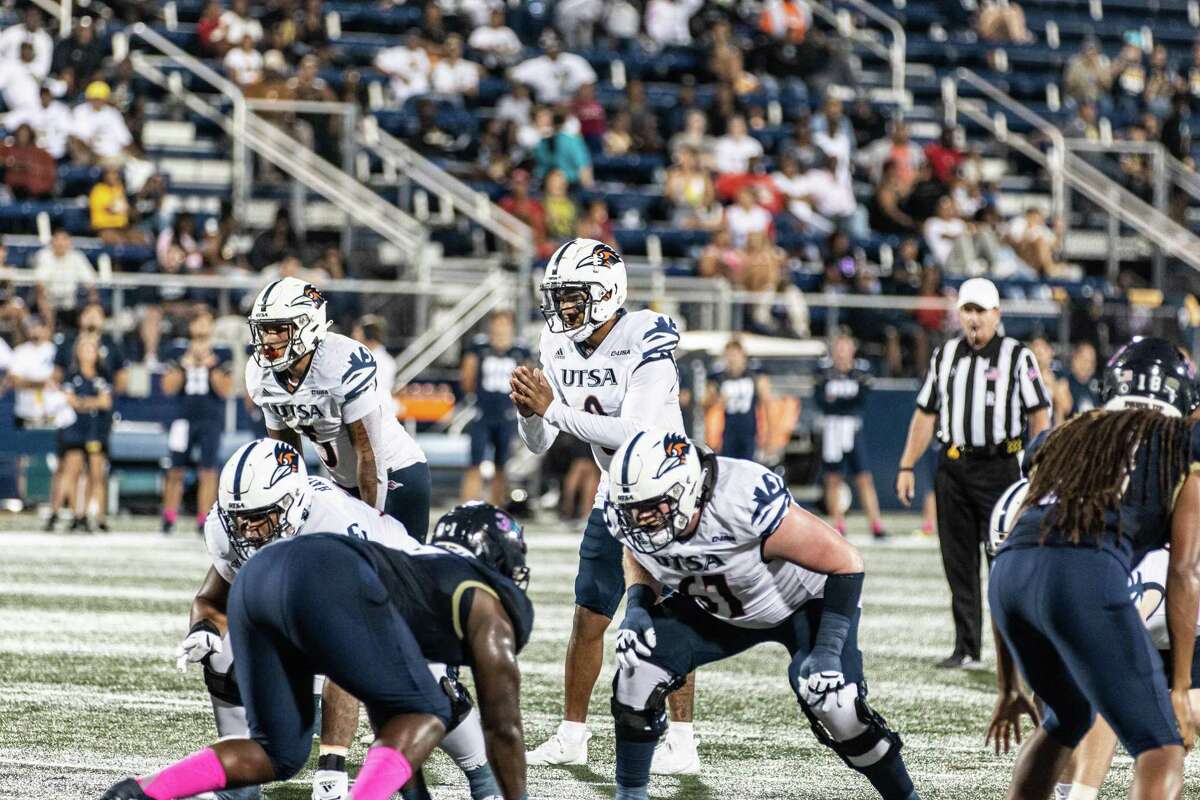 UTSA’s Walker Baty makes fast transition from D-line to starting left ...