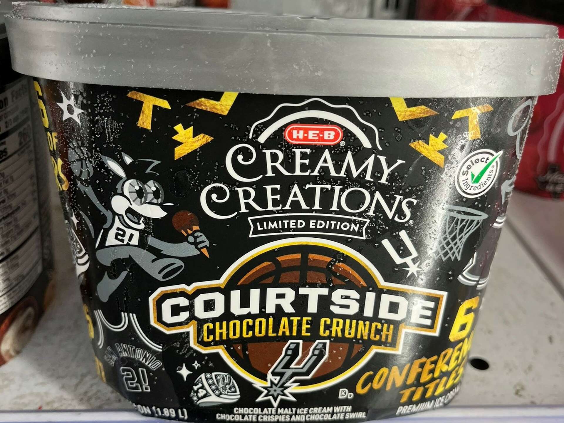H-E-B adds Spurs-themed ice cream to celebrate 50th season