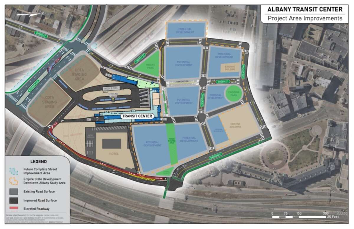 Albany Parking Authority study calls for $81 million transit center