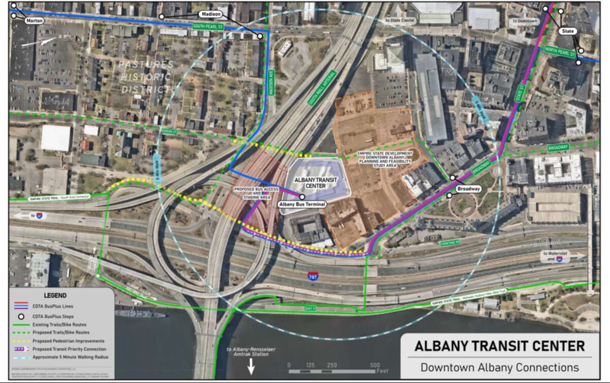 Albany Parking Authority study calls for $81 million transit center