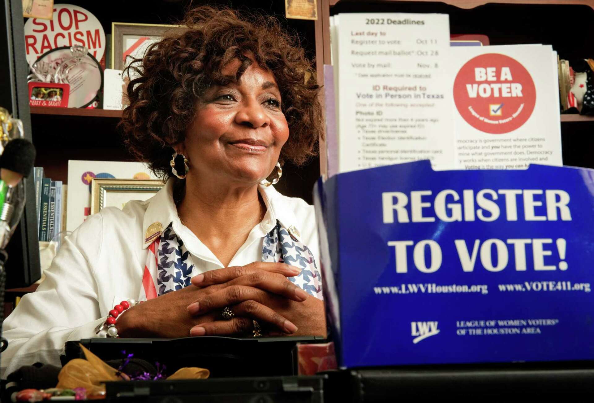 League of Women Voters president fights for all citizens to vote