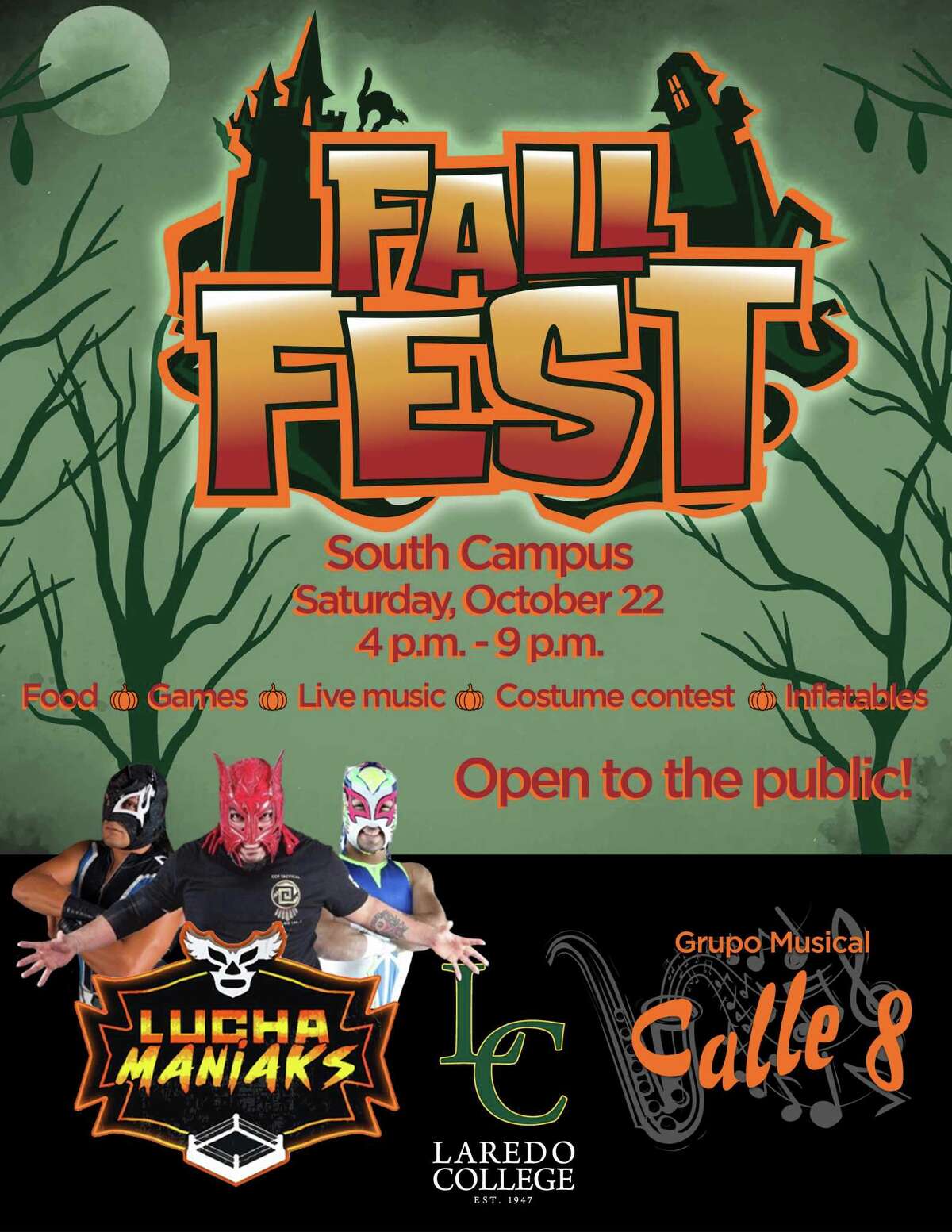 Laredo College Fall Fest returning with Lucha Libre, family activities ...