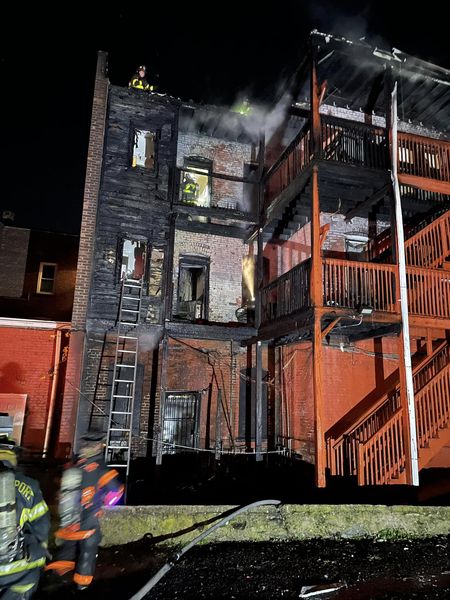 Bridgeport fire displaces 17 East Main Street building residents