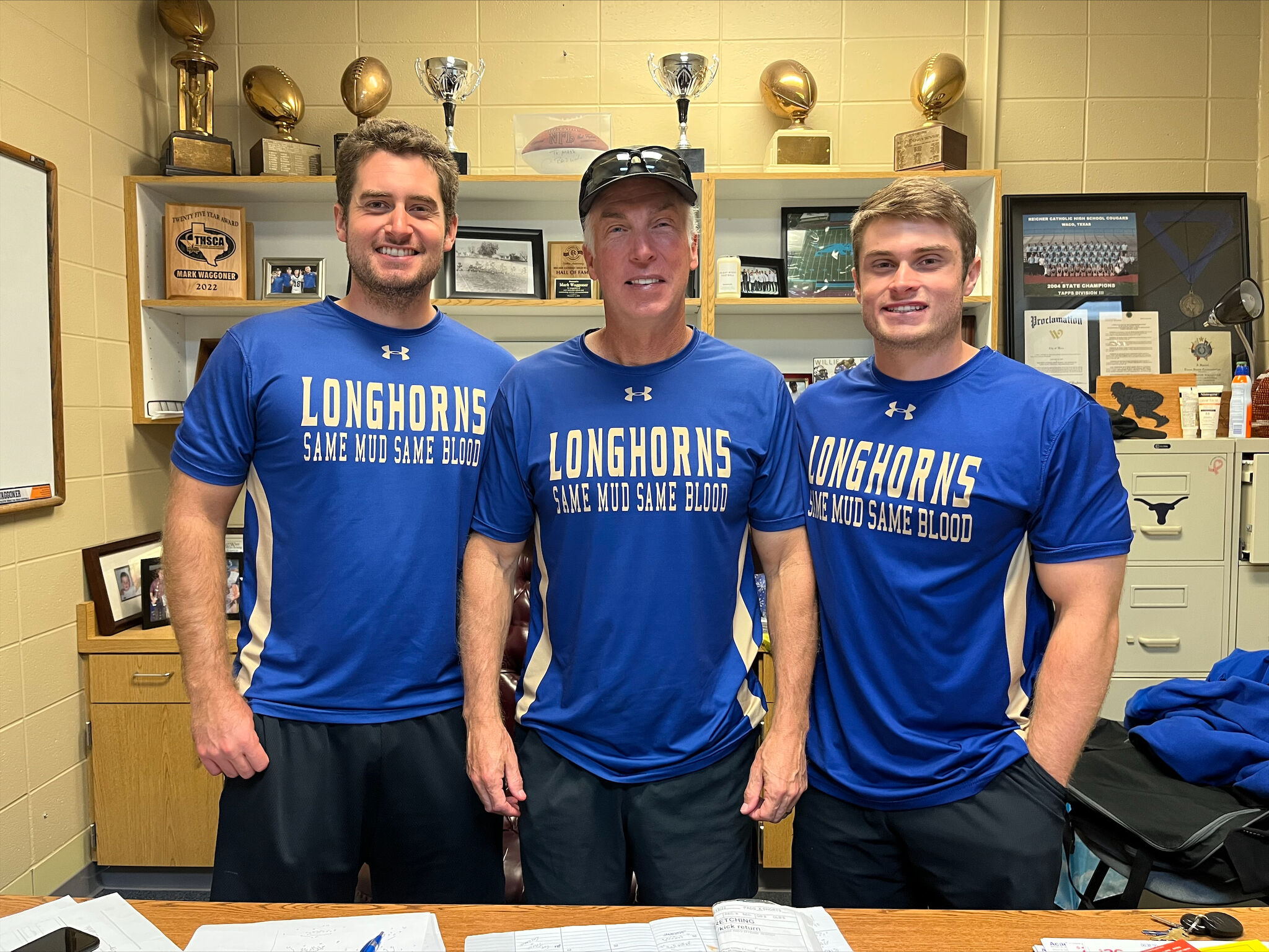 Waggoners combine family and football on Hamshire-Fannett's coaching staff