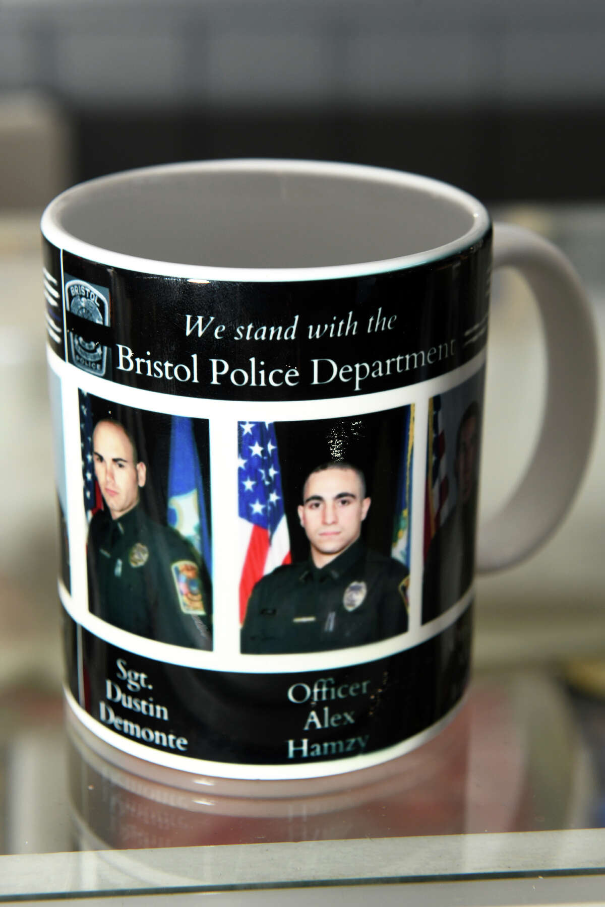 Shelton gift shop's mugs raise $2,500 for Bristol heroes fund